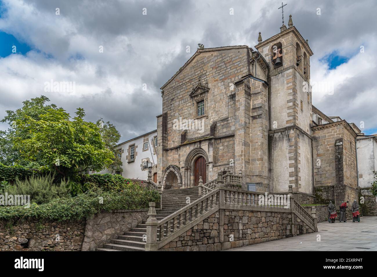VIVEIRO, SPAIN - SEPTEMBER 2, 2022: Monument to Viveiro Brotherhood ...