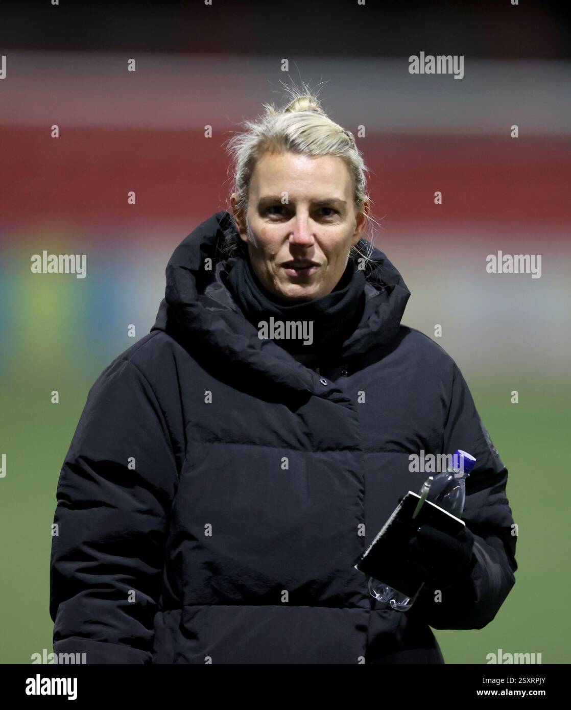 Northern Ireland's manager Tanya Oxtoby at the end of the game after ...