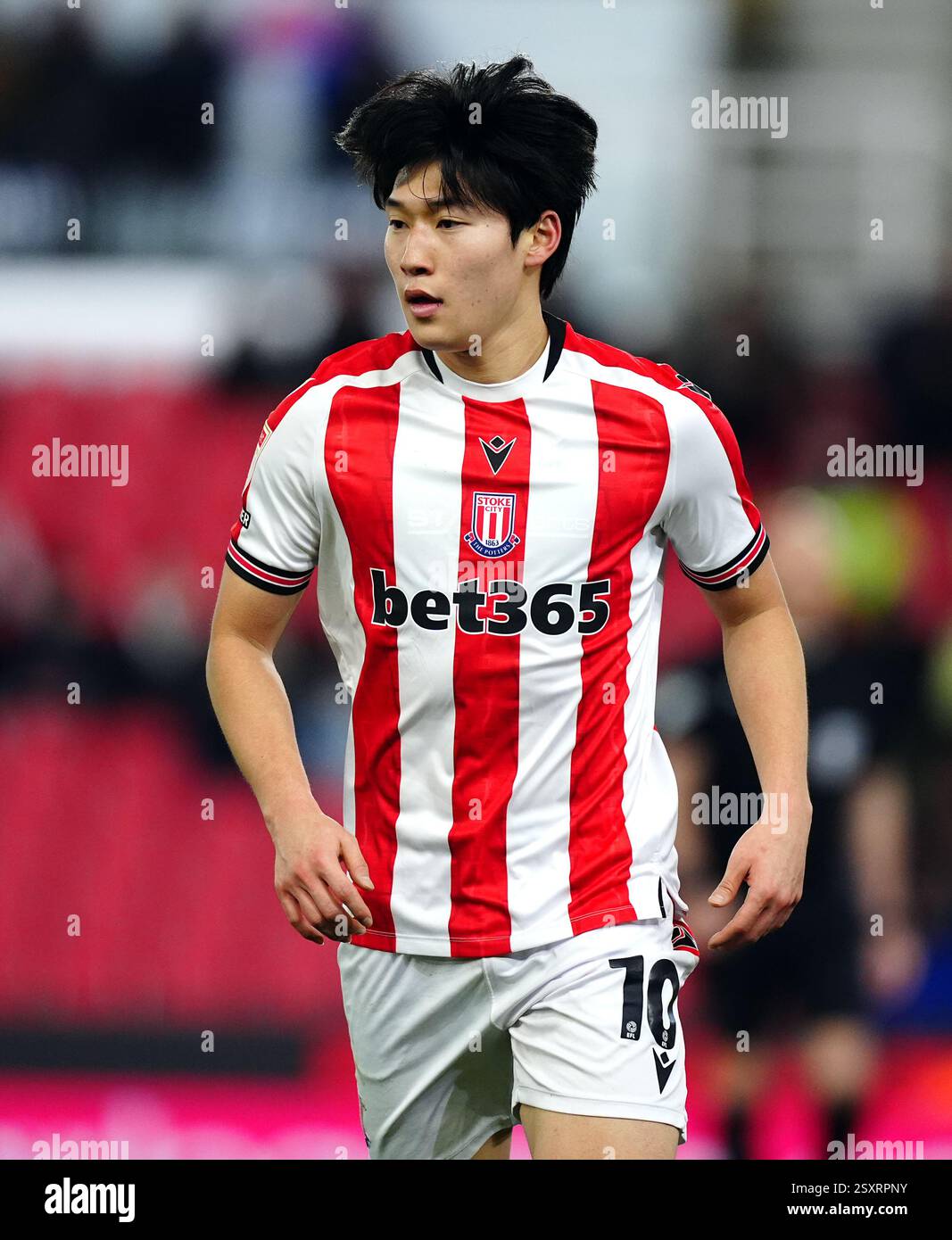 Stoke City's Bae Jun-Ho during the Sky Bet Championship match at bet365 ...