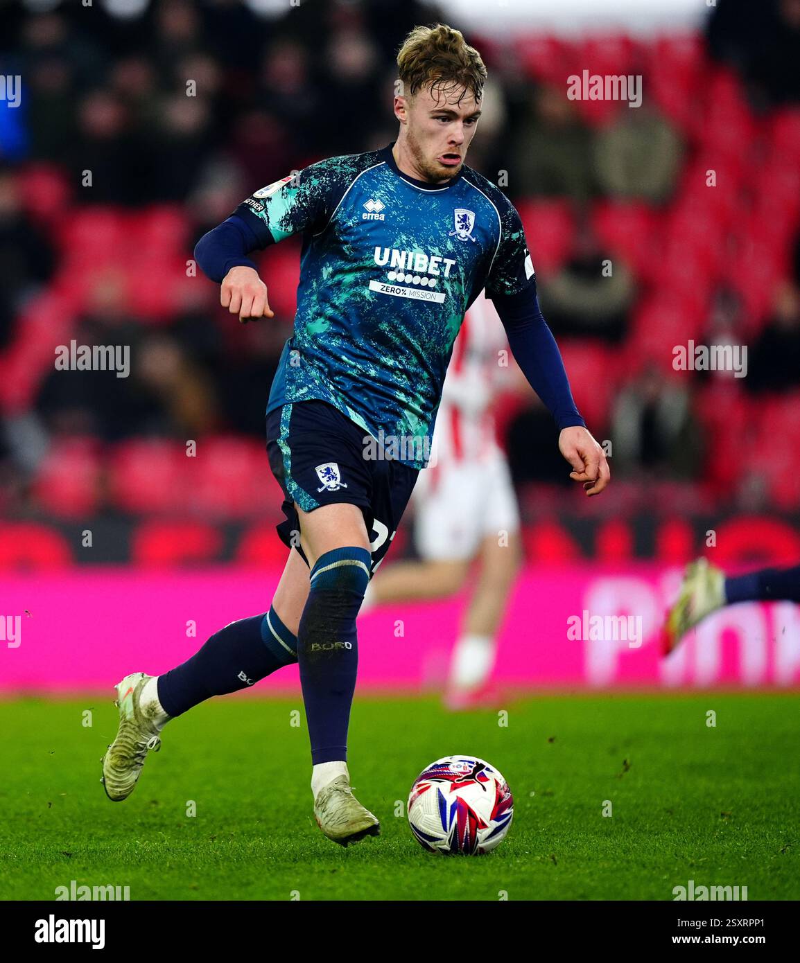 Middlesbrough's Tommy Conway during the Sky Bet Championship match at ...