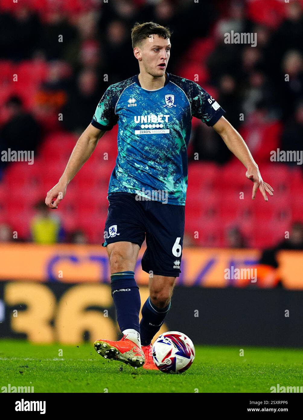 Middlesbrough's Dael Fry during the Sky Bet Championship match at ...