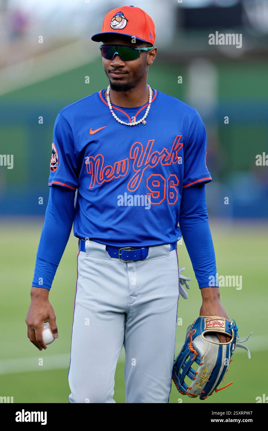WEST PALM BEACH, FL - FEBRUARY 25: New York Mets outfielder Alex ...
