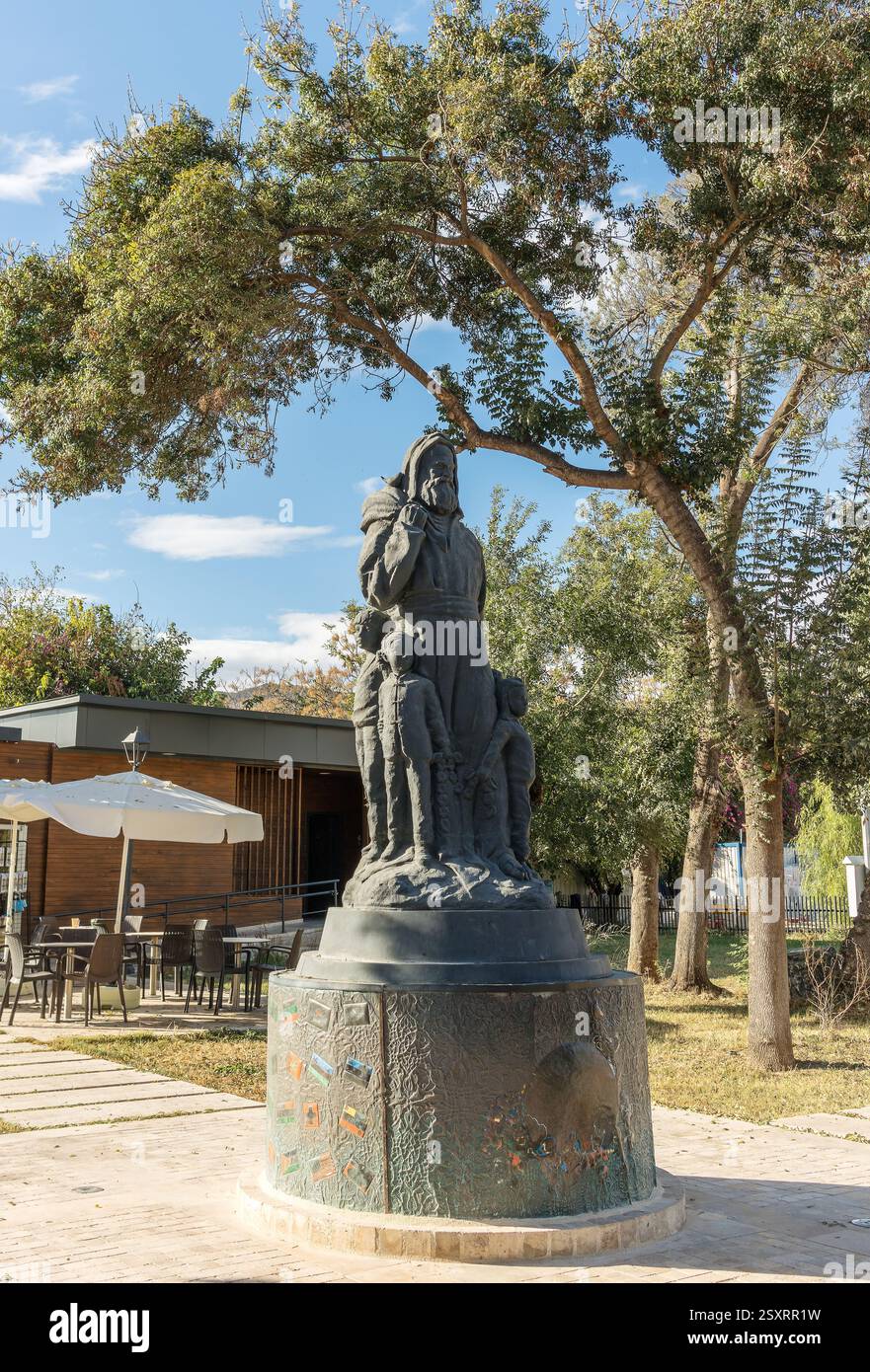 St Nicholas monument in the grounds of St. Nicholas church in Demre ...