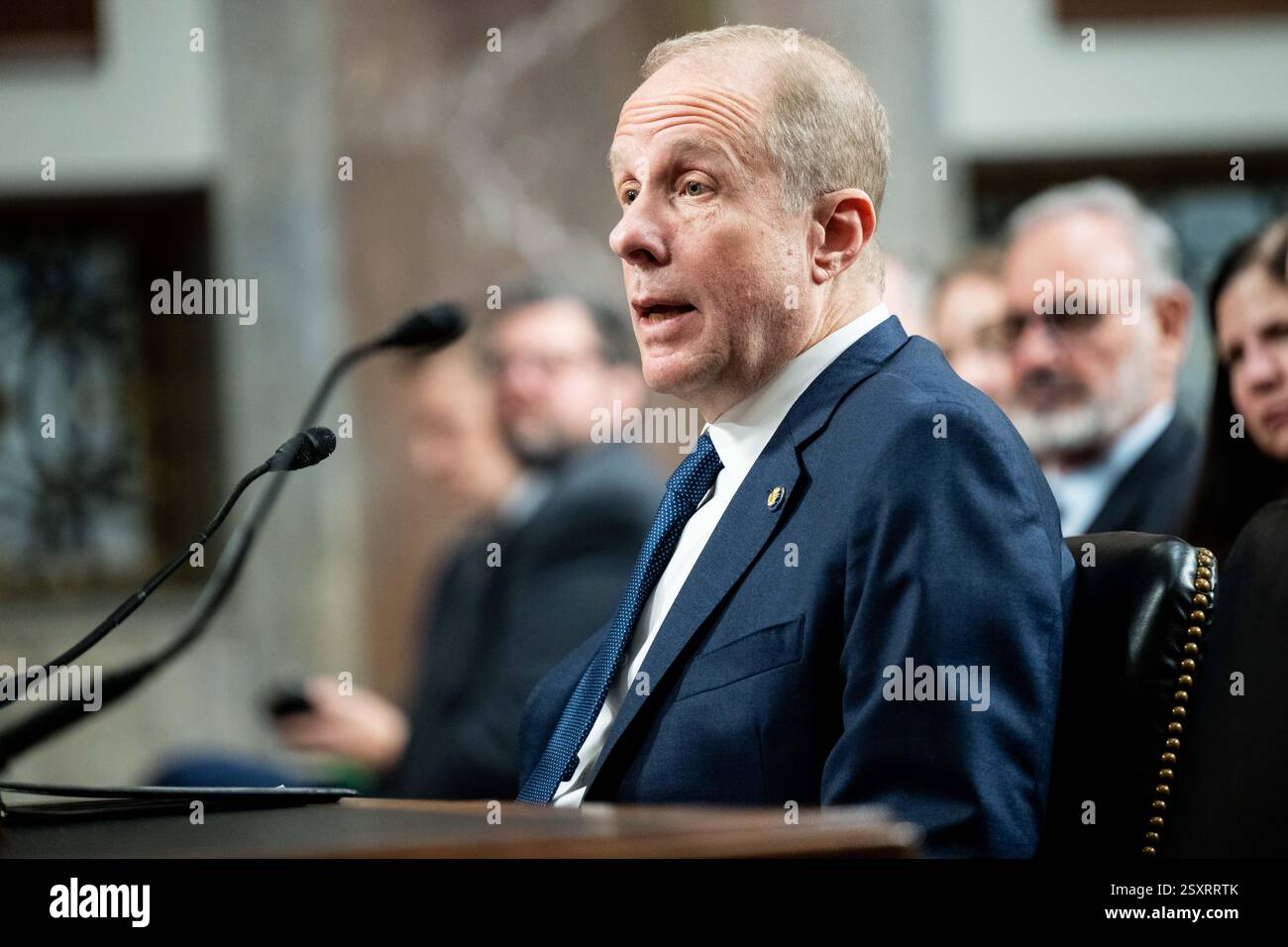 Washington, United States. 25th Feb, 2025. Stephen Feinberg, nominee to ...