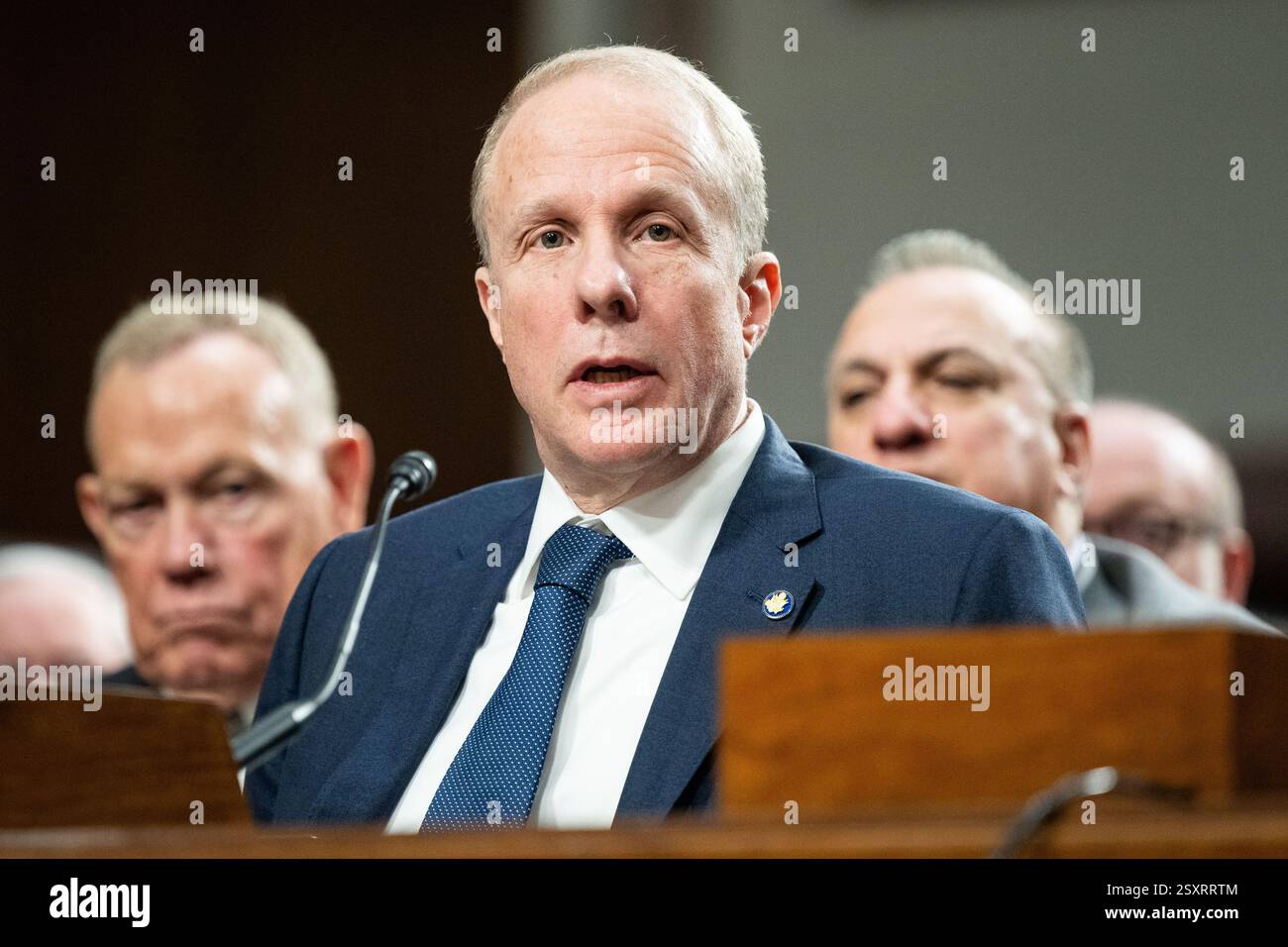 Washington, United States. 25th Feb, 2025. Stephen Feinberg, nominee to ...
