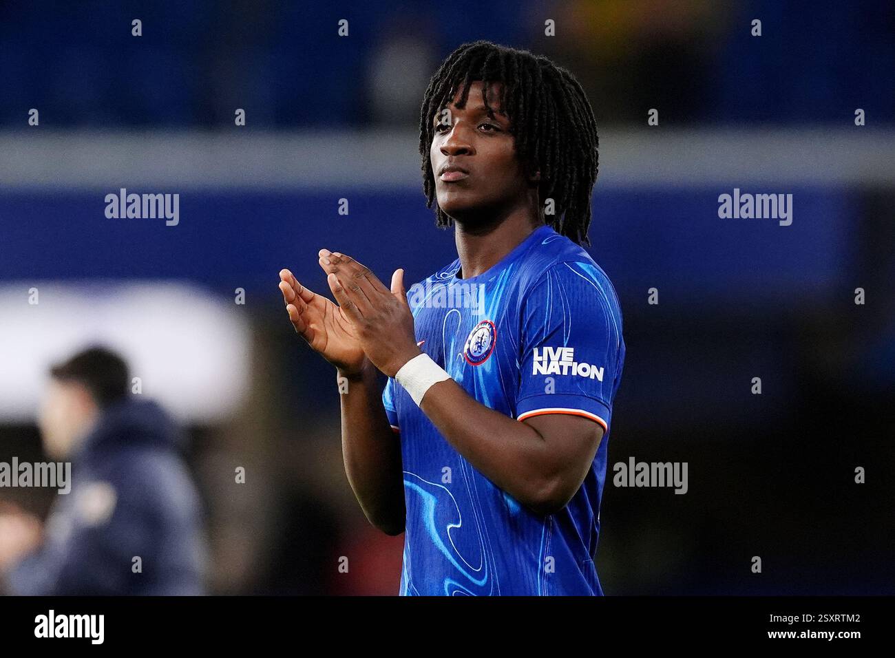 Chelsea's Shumaira Mheuka after the Premier League match at Stamford ...