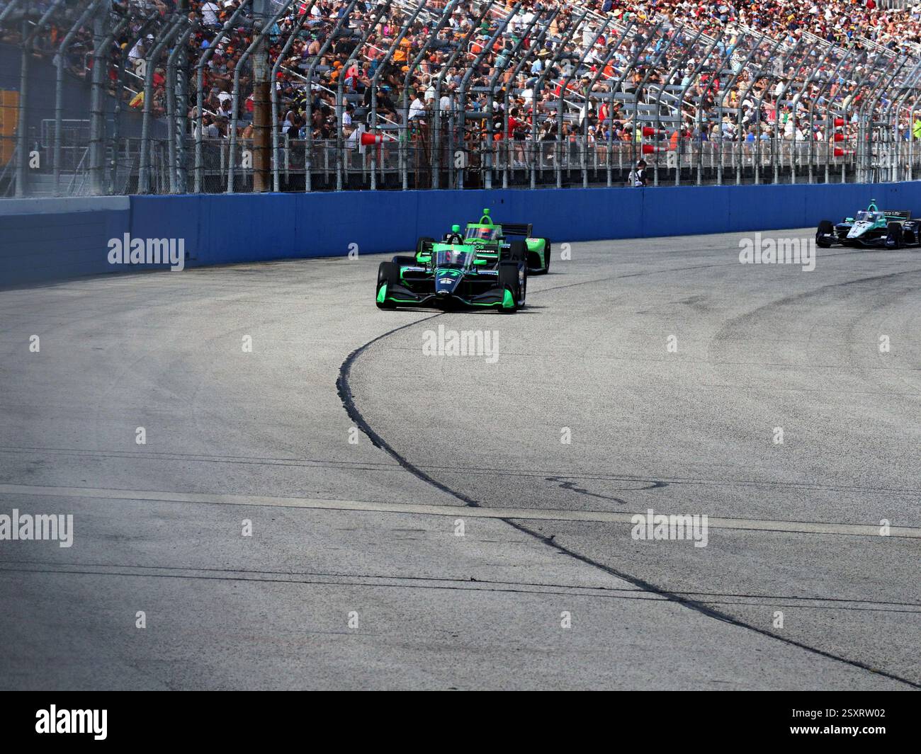 Milwaukee Wisconsin - September 1, 2024: Romain Grosjean INDYCAR Hy-Vee ...