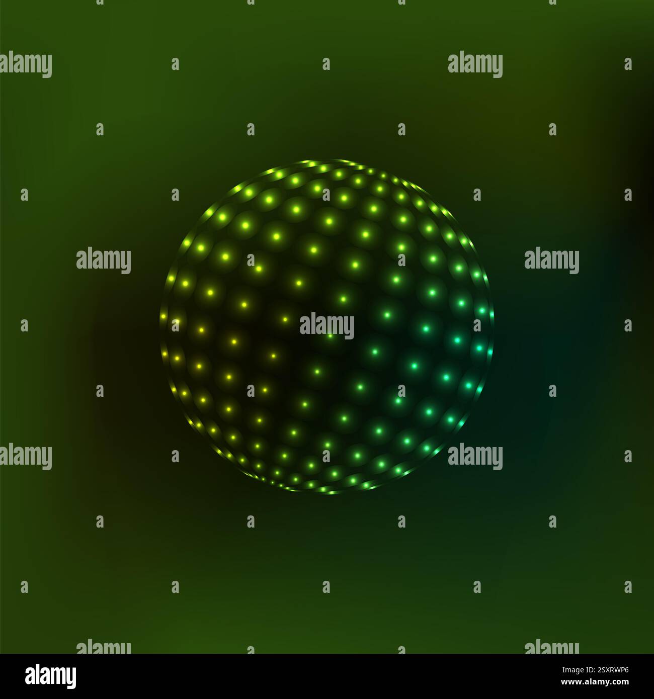Global network connection concept. Big data visualization. Dots ...