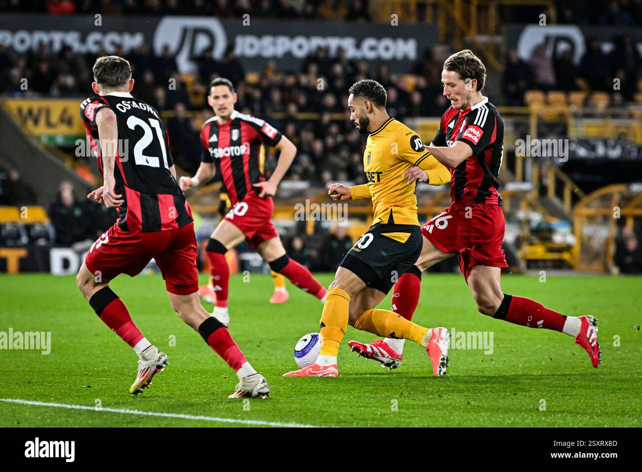 25th February 2025; Molineux Stadium, Wolverhampton, West Midlands ...
