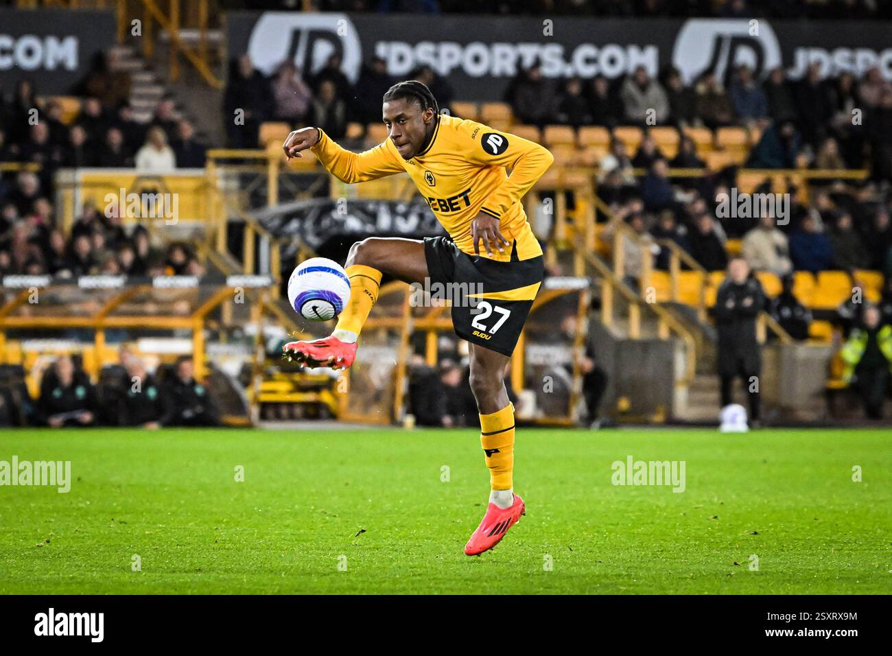 25th February 2025; Molineux Stadium, Wolverhampton, West Midlands ...