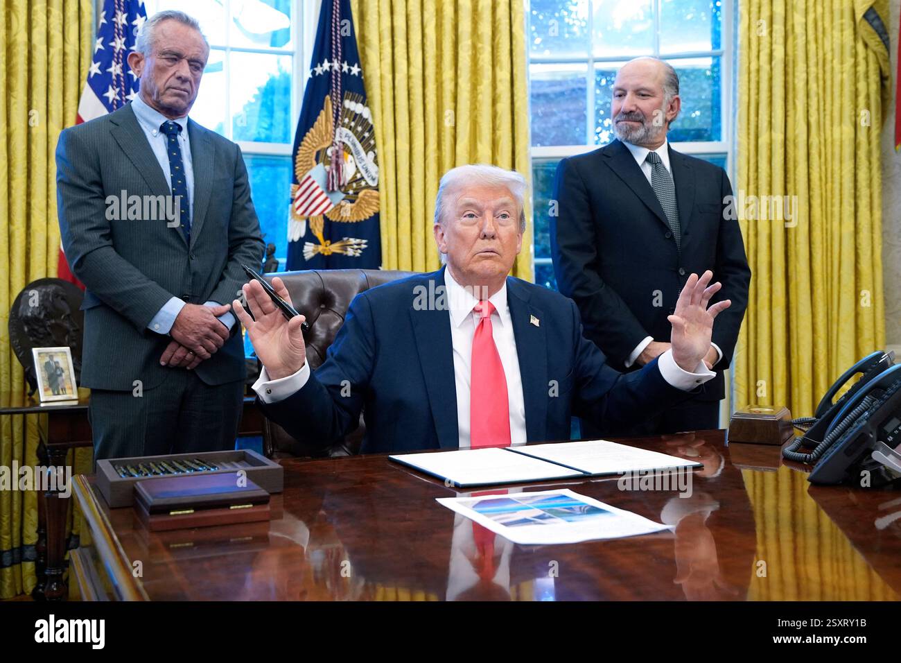 Washington, United States. 25th Feb, 2025. US President Donald Trump ...