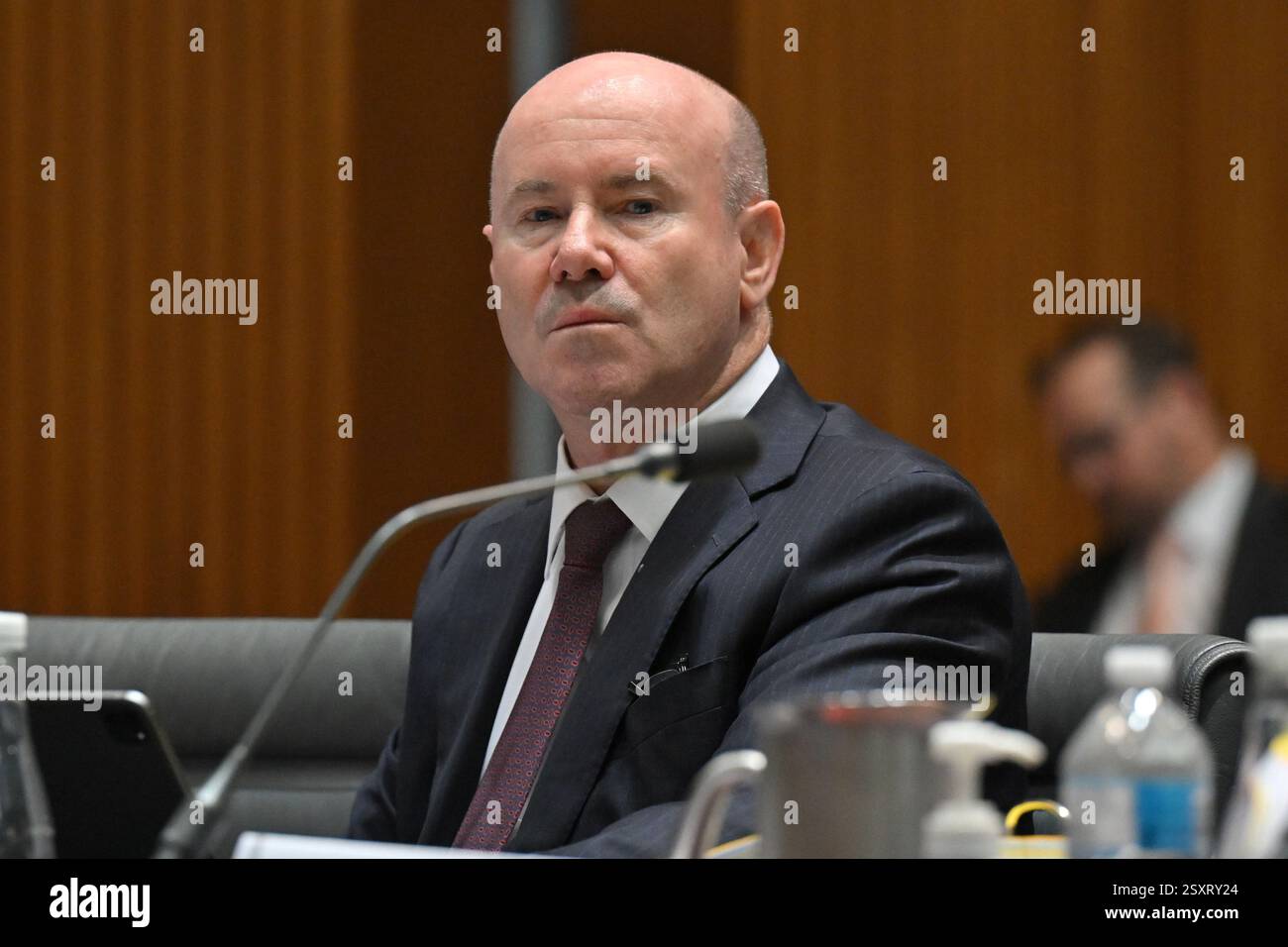 Canberra, Australia. 26th Feb, 2025. Secretary of the Department of ...