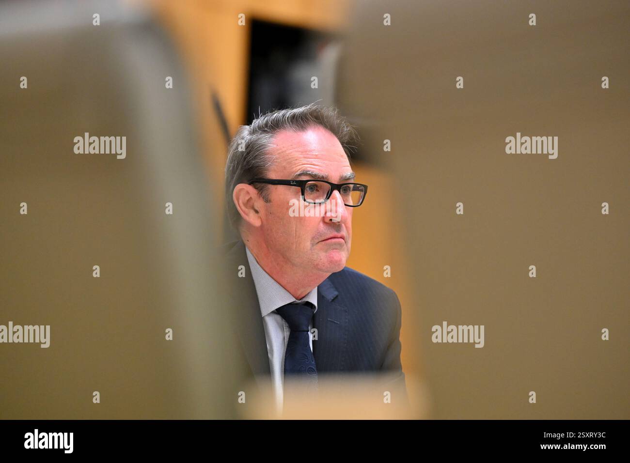 Canberra, Australia. 26th Feb, 2025. Treasury Secretary Steven Kennedy ...