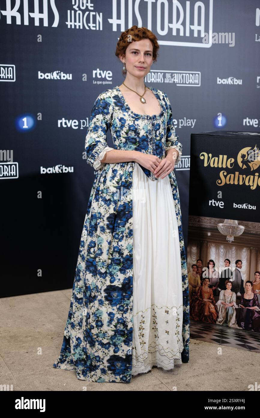 Madrid, Spain. 25th Feb, 2025. Rocío Suárez de Puga attends the ...