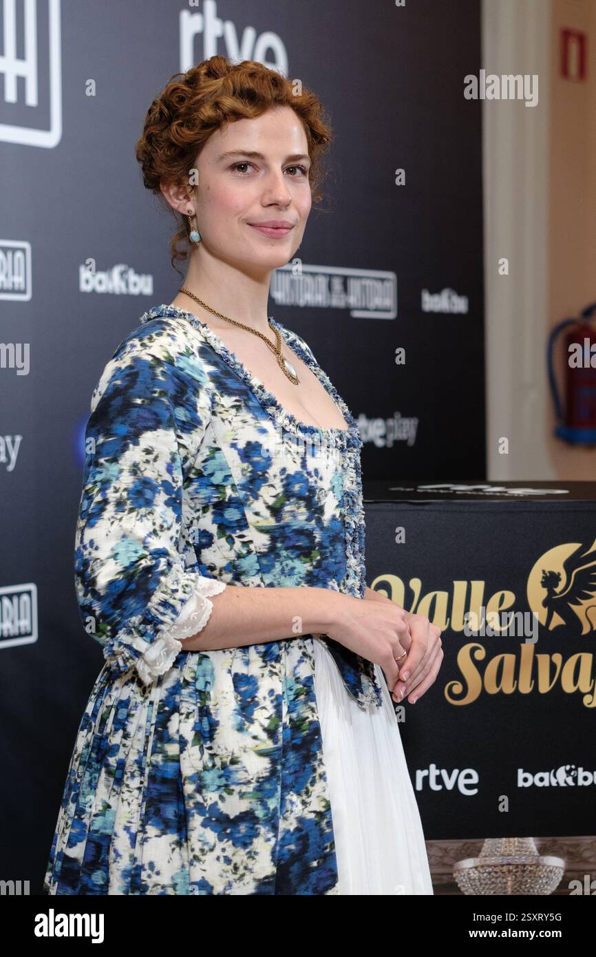Madrid, Spain. 25th Feb, 2025. Rocío Suárez de Puga attends the ...