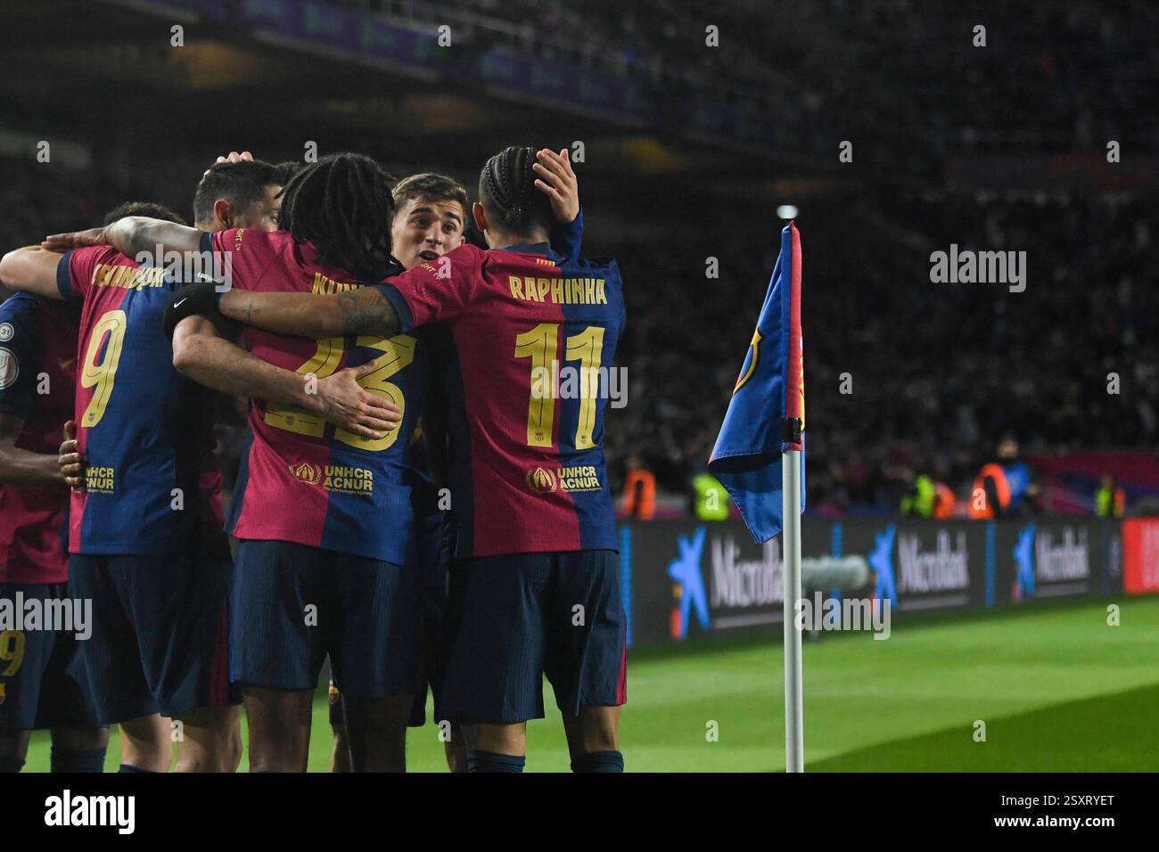 Lamine yamal raphinha lewandowski hi-res stock photography and images ...