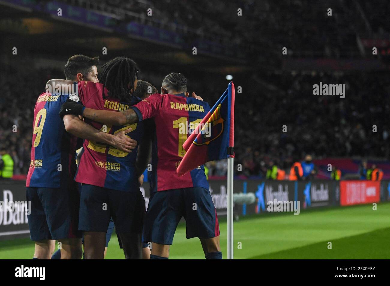 Lamine yamal raphinha lewandowski hi-res stock photography and images ...