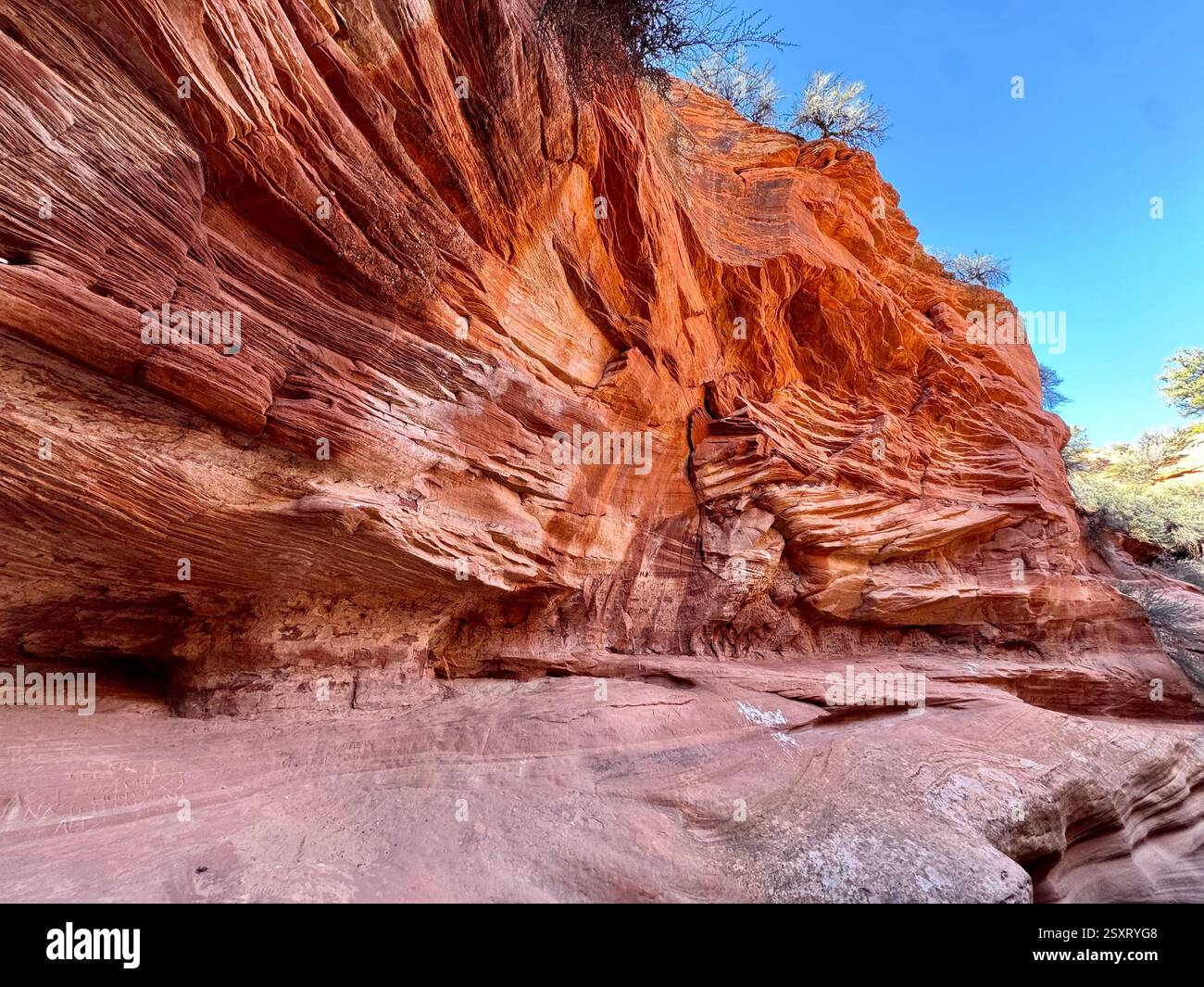 History of the Red Rock Stock Photo - Alamy