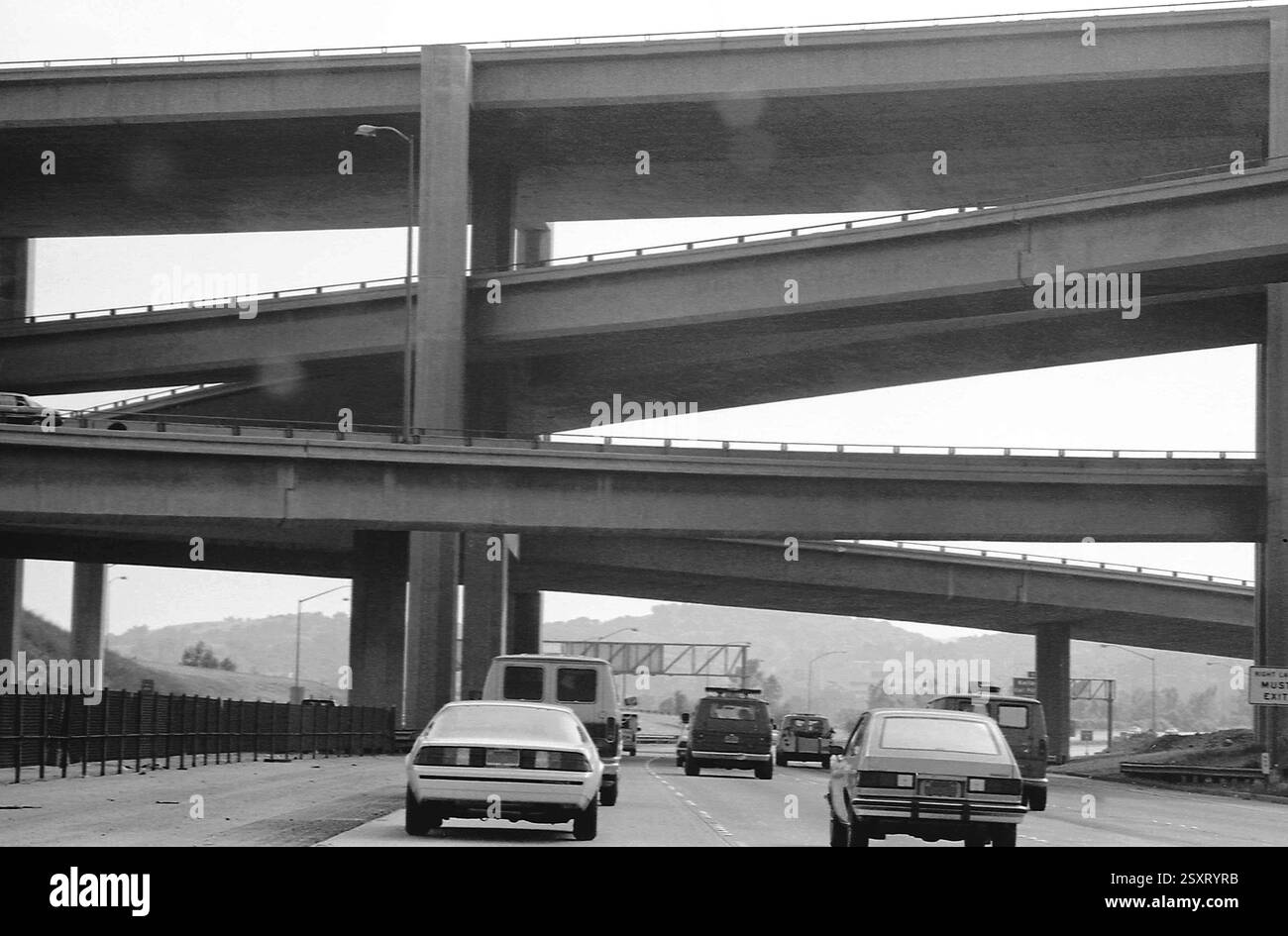 Road transportation overlapping hi-res stock photography and images - Alamy