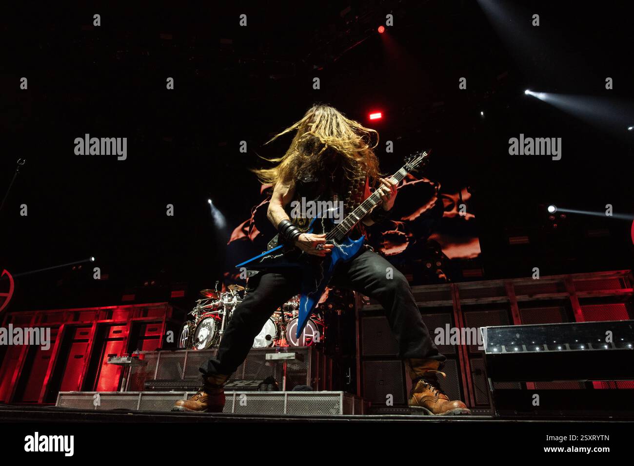 London, United Kingdom. 25th February 2025. Zakk wylde performing with ...