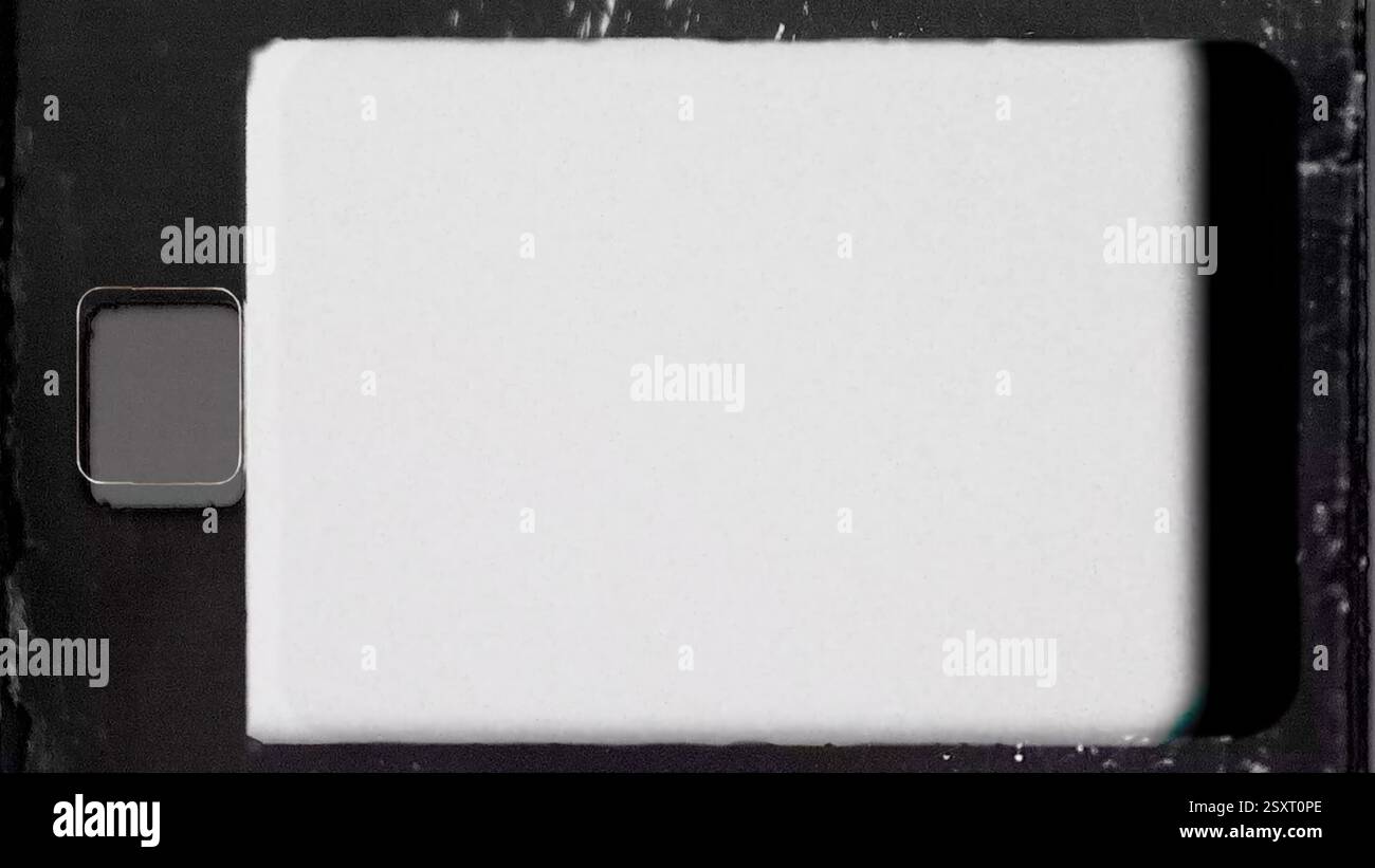 Classic Film Photo Overlay with Vintage Damage and Distortion Stock ...