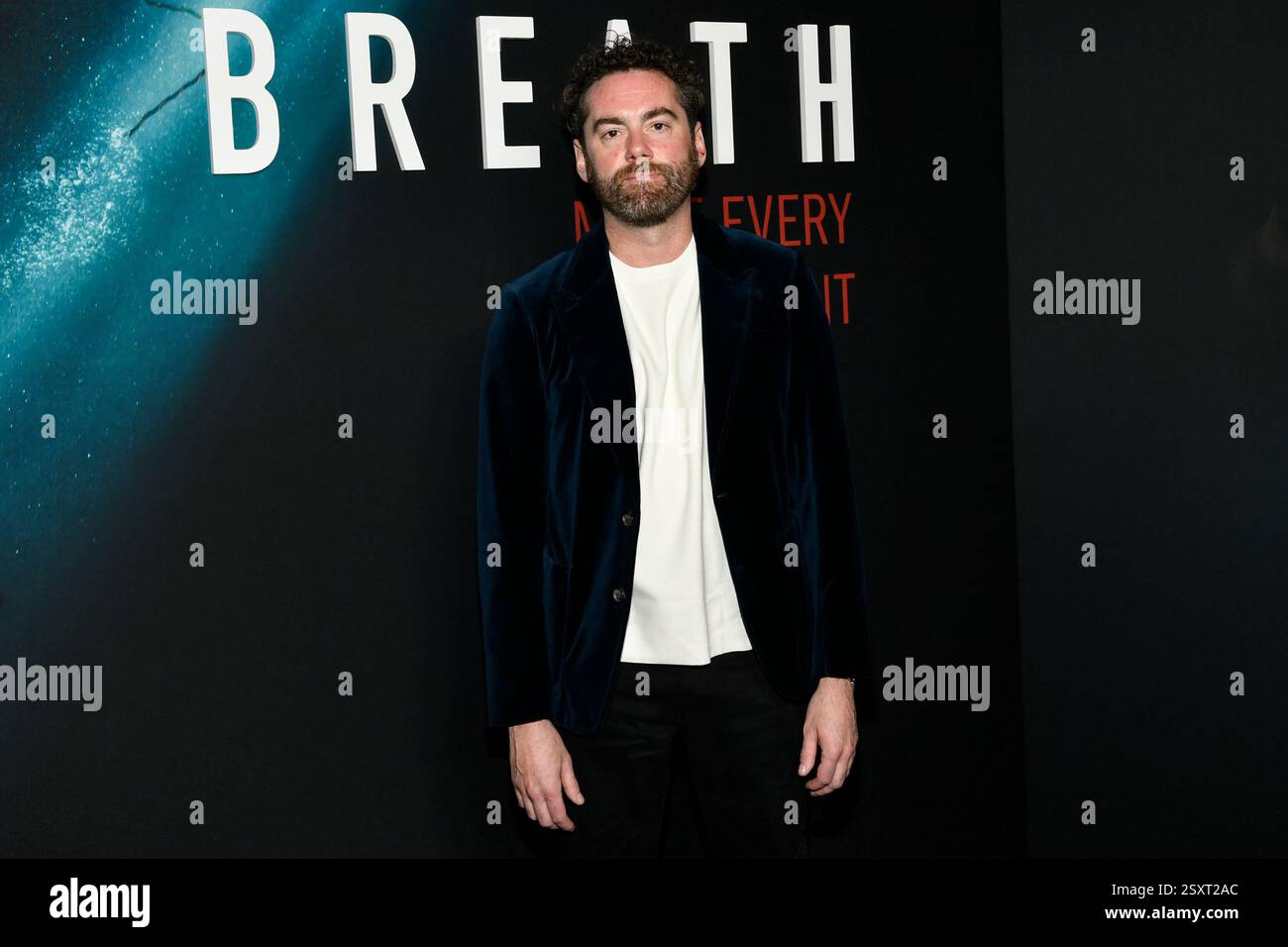 Mitchell LaFortune attends the premiere of Focus Features' "Last Breath ...