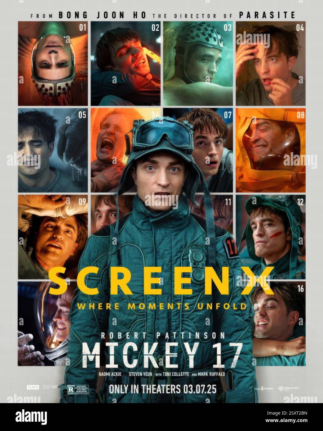 MICKEY 17, US ScreenX poster, Robert Pattinson, 2025. © Warner Bros ...