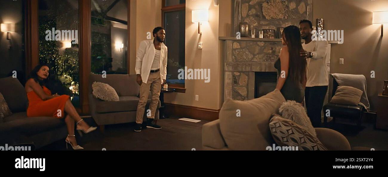 WELCOME, from left: Brianna Goldie, Emidio Lopes, Shailene Garnett ...