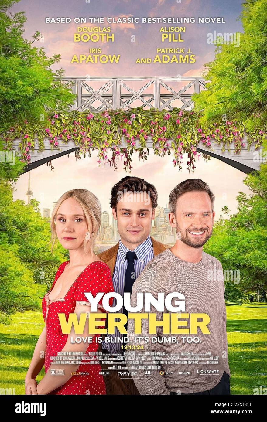 YOUNG WERTHER, US poster, from left: Alison Pill, Douglas Booth ...