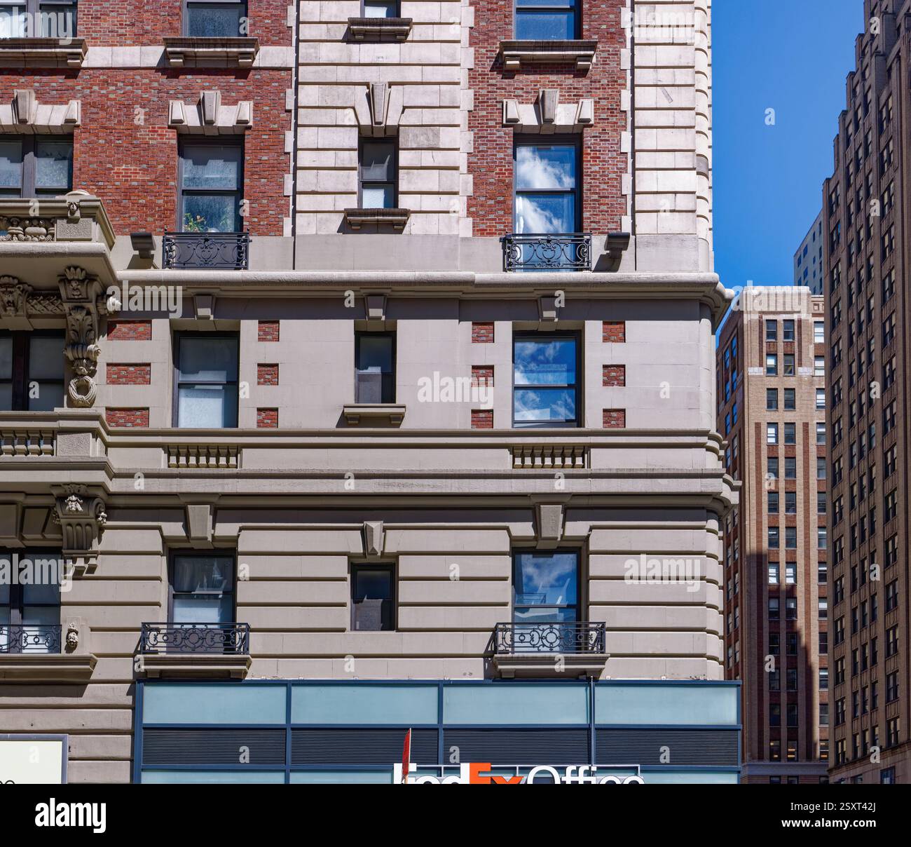 Former Hotel York, converted to rental apartments, in the National ...