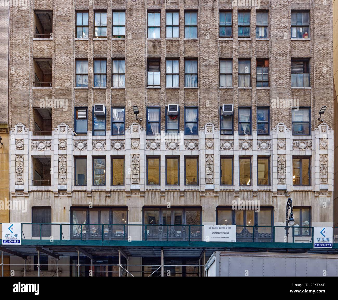 Garment Wear Arcade, 307 West 36th Street, designed by Emery Roth and ...