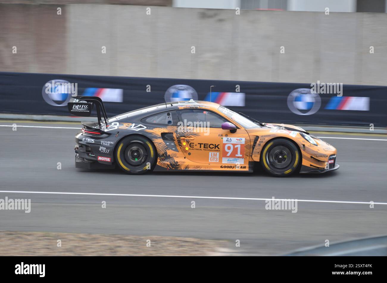 Manthey EMA entered Porsche 911 GT3 R of Richard Lietz, Morris Schuring ...