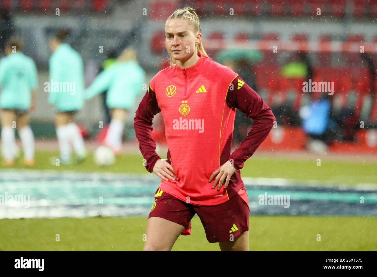 Nürnberg, Deutschland 25. Februar 2025: Frauen Länderspiel - 2025 ...