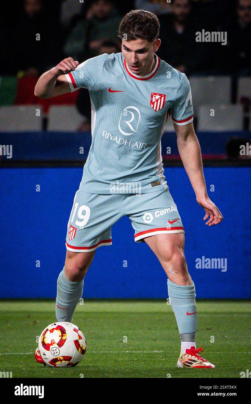 Julian ALVAREZ of Atletico Madrid during the Spanish Cup, Copa del Rey ...