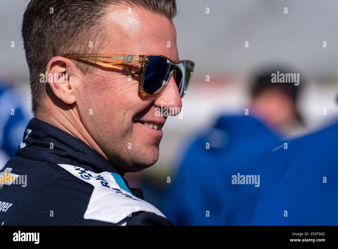 February 22, 2025-Hampton, GA: AJ ALLMENDINGER (16) of Stratford, WI ...