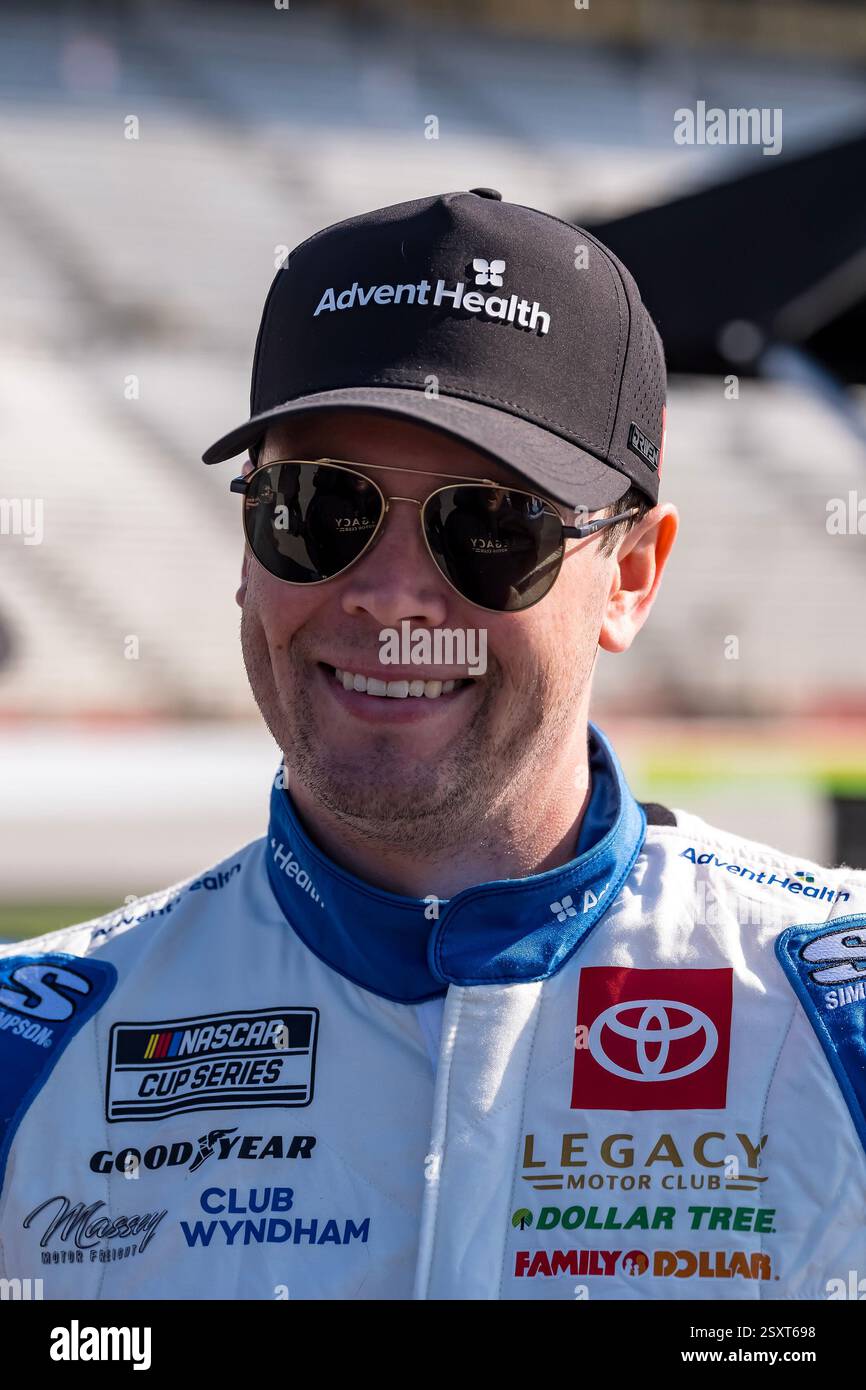 February 22, 2025-Hampton, GA: NASCAR Cup Series driver, ERIK JONES (43 ...