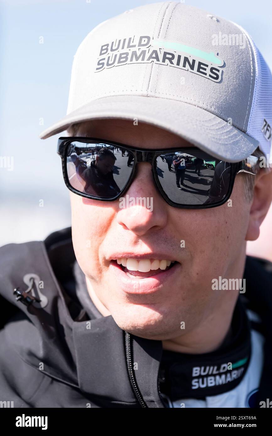 February 22, 2025-Hampton, GA: BRAD KESELOWSKI (6) of Rochester Hills ...