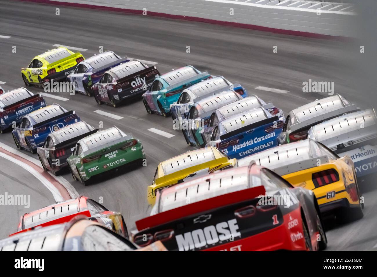 February 23, 2025-Hampton, GA: JOHN HUNTER NEMECHEK (42) of Mooresville ...
