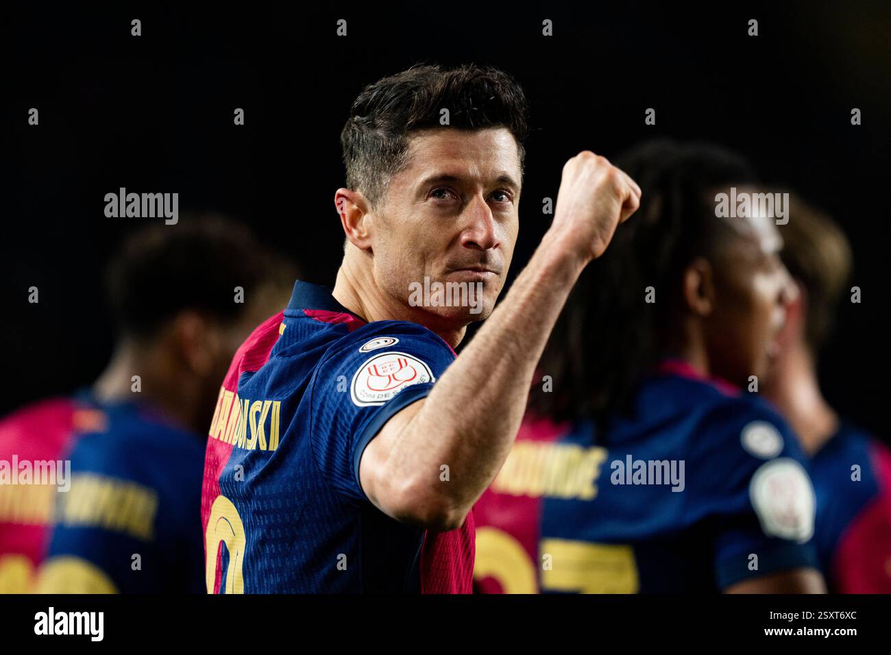 Barcelona, Spain. 25th Feb, 2025. Robert Lewandowski (FC Barcelona ...