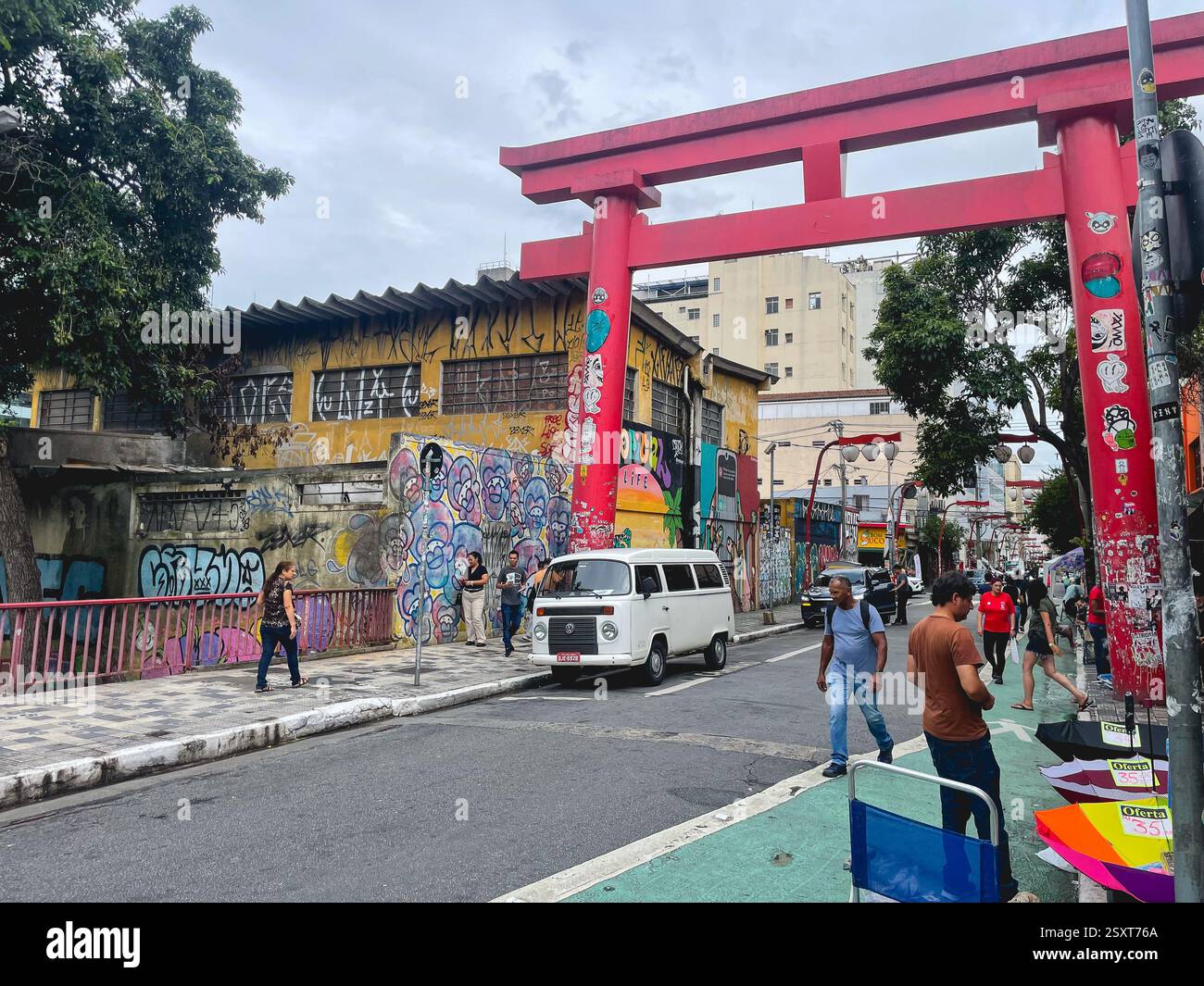 Feb 4, 2025. Liberdade, Japanese neigborhood in Sao Paulo, Brazil Stock ...