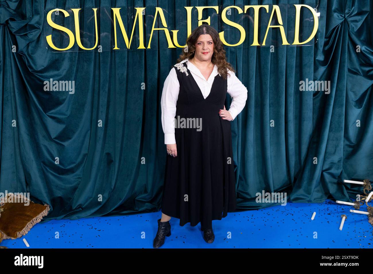 Coria Castillo attended 'Su Majestad' Premier at Circulo de las Bellas ...