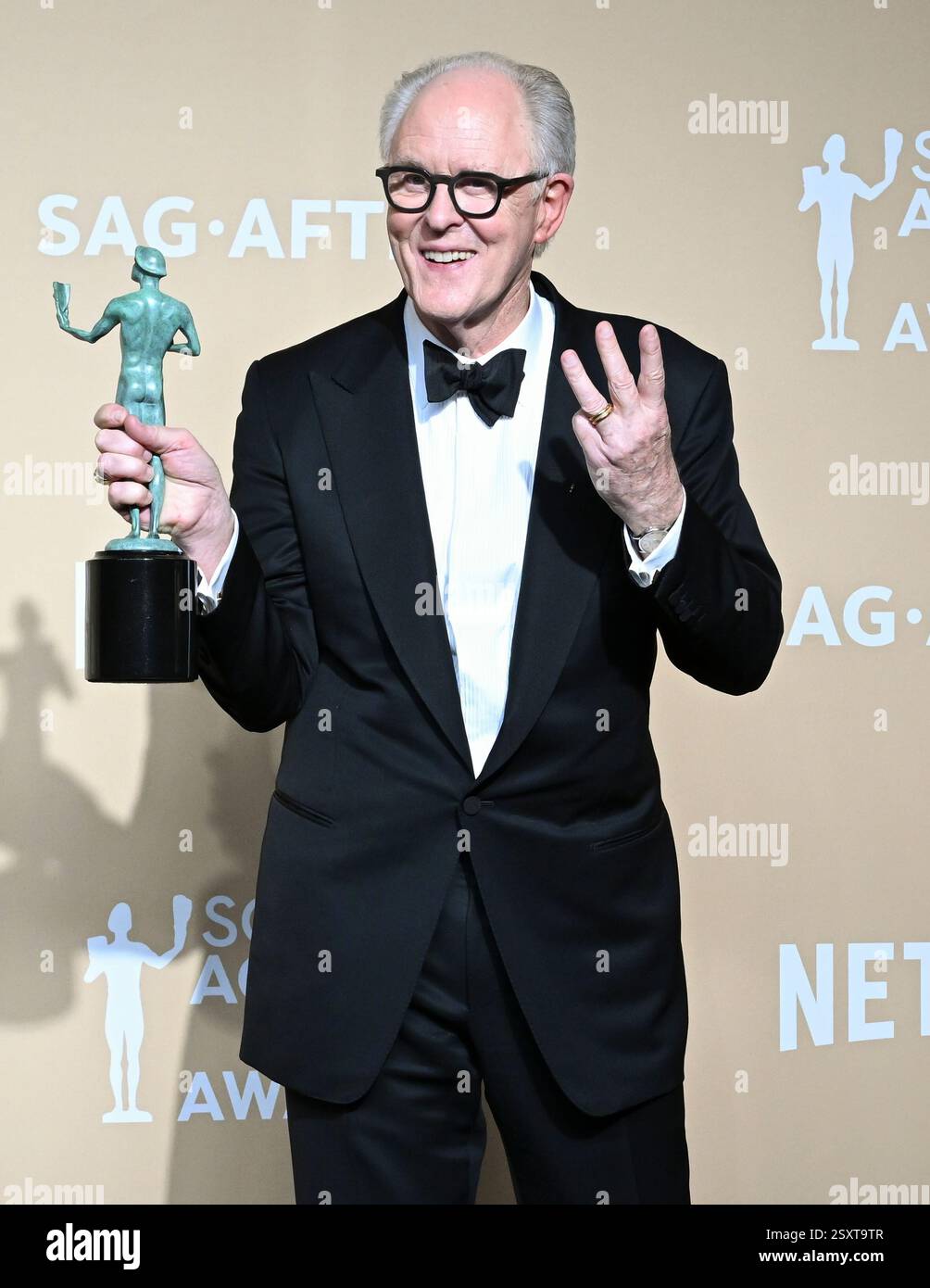 February 23, 2025, Los Angeles, California, USA: English actor JOHN ...