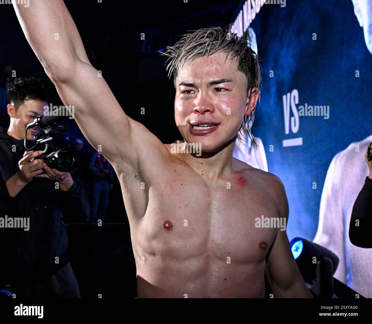 Tenshin Nasukawa Japan won the non-title, 10-round boxing match at the ...