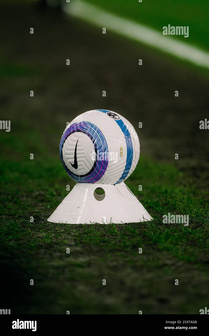 London, UK. 25th Feb, 2025. LONDON, ENGLAND - FEBRUARY 26: match ball ...