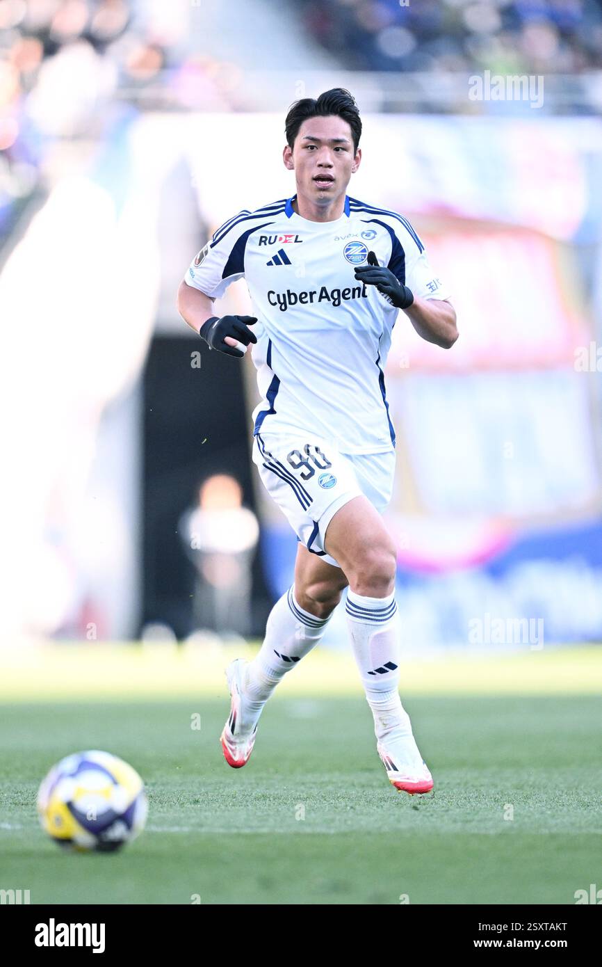 Ajinomoto Stadium, Tokyo, Japan. 22nd Feb, 2025. OH Se Hun (Zelvia ...