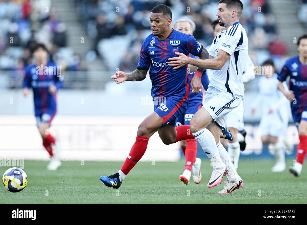 Ajinomoto Stadium, Tokyo, Japan. 22nd Feb, 2025. Marcelo Ryan (FC Tokyo ...
