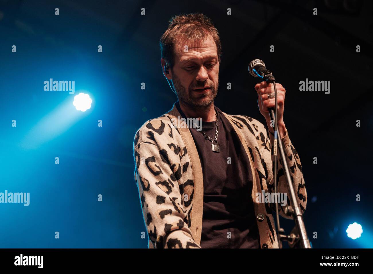 Rome, Italy. 25th Feb, 2025. Tom Meighan performs “Raw” tour 2025 on ...
