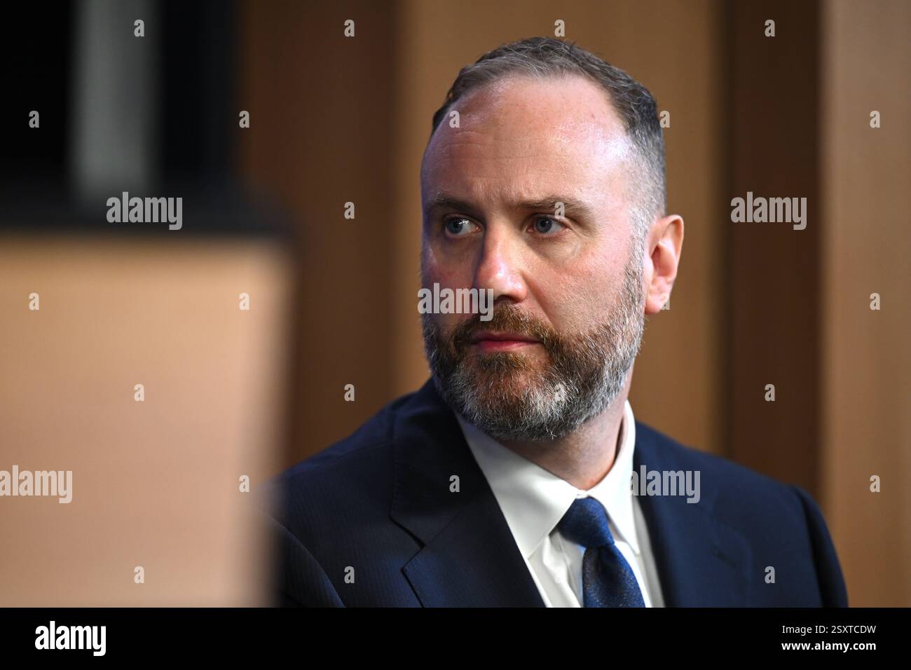 Canberra, Australia. 26th Feb, 2025. Universities Australia CEO Luke ...