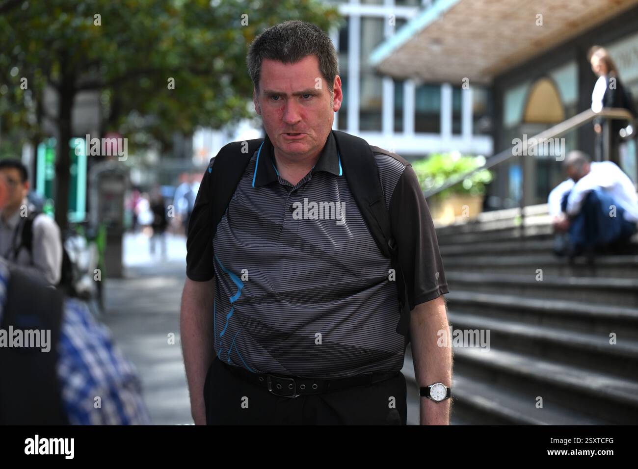 Sydney, Australia. 26th Feb, 2025. Craig Douglas Mitchell leaves the ...