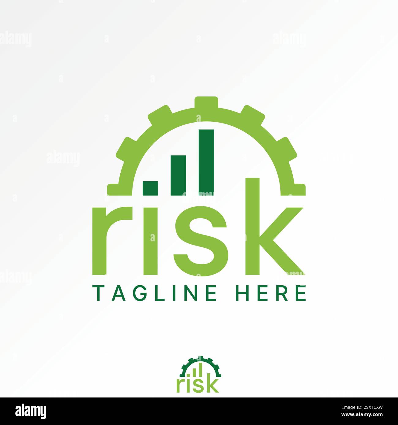 Business presentation person gear graphic Stock Vector Images - Alamy